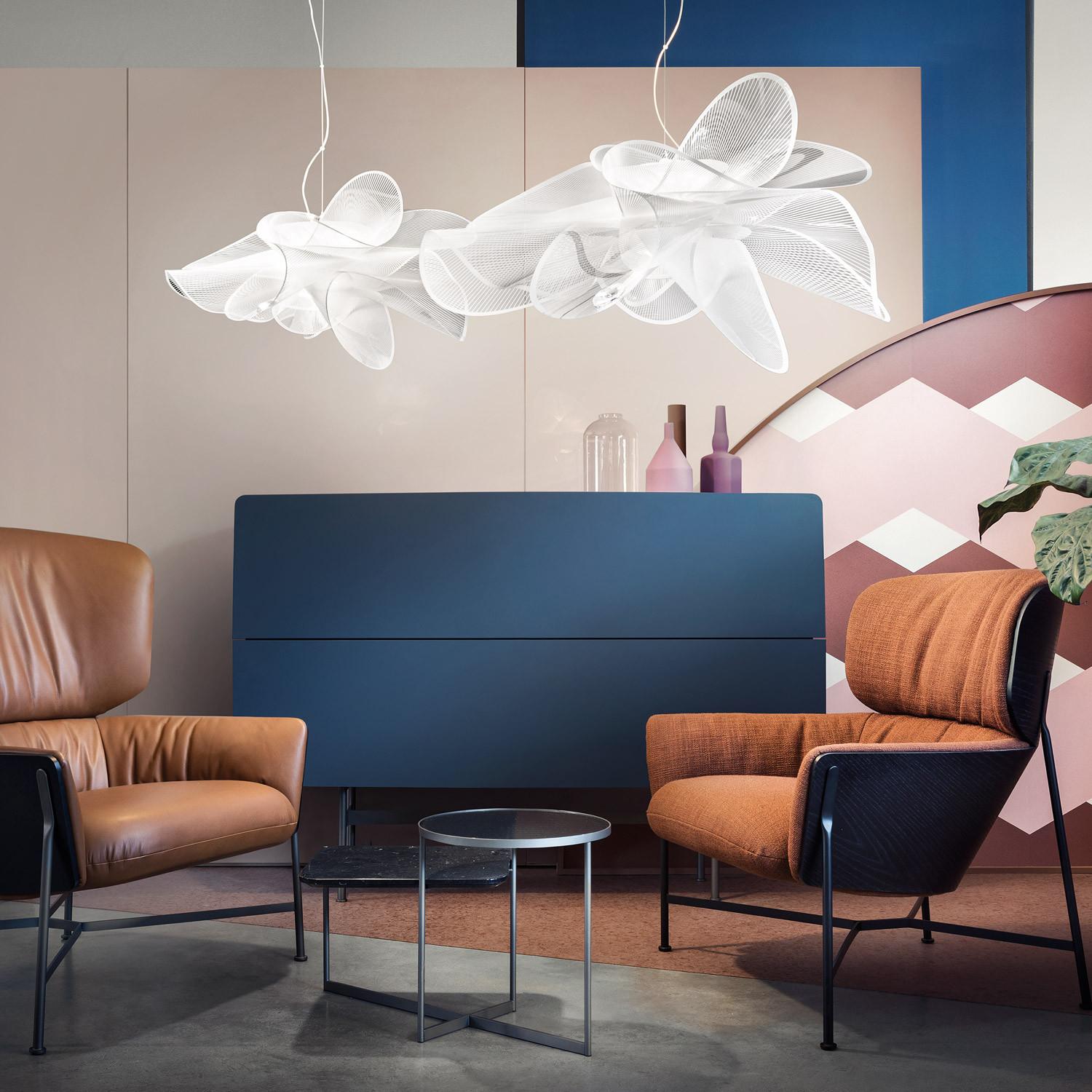 Suspension La Belle Etoile Suspension Large SLAMP Blanc 360º | Leroy Merlin