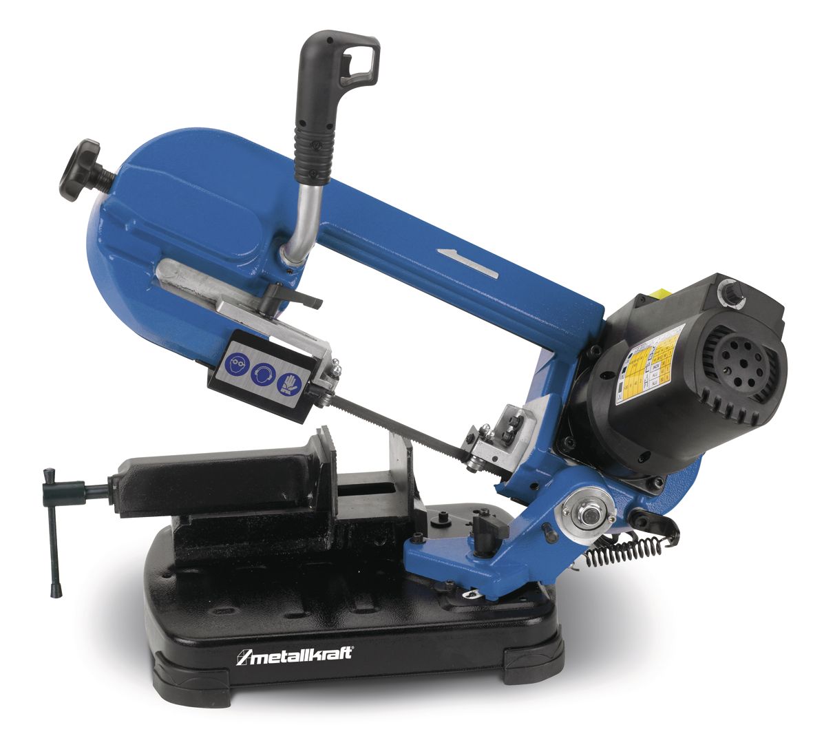 Scie à ruban portable à métaux 0-60 capacité de coupe ronde 125 mm 1,01 ...