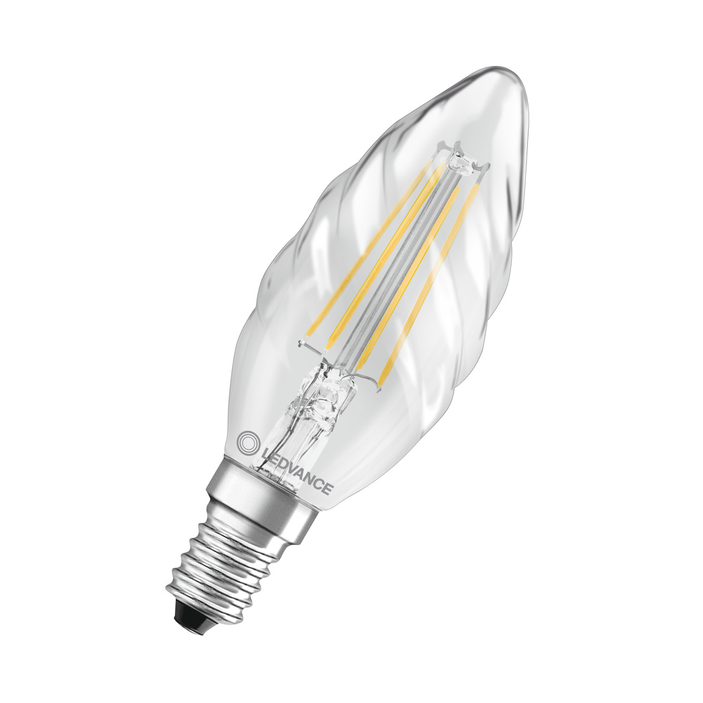 Ledvance LED Classic E14 Bougie Filament Claire 4W 470lm - 827 Blanc ...