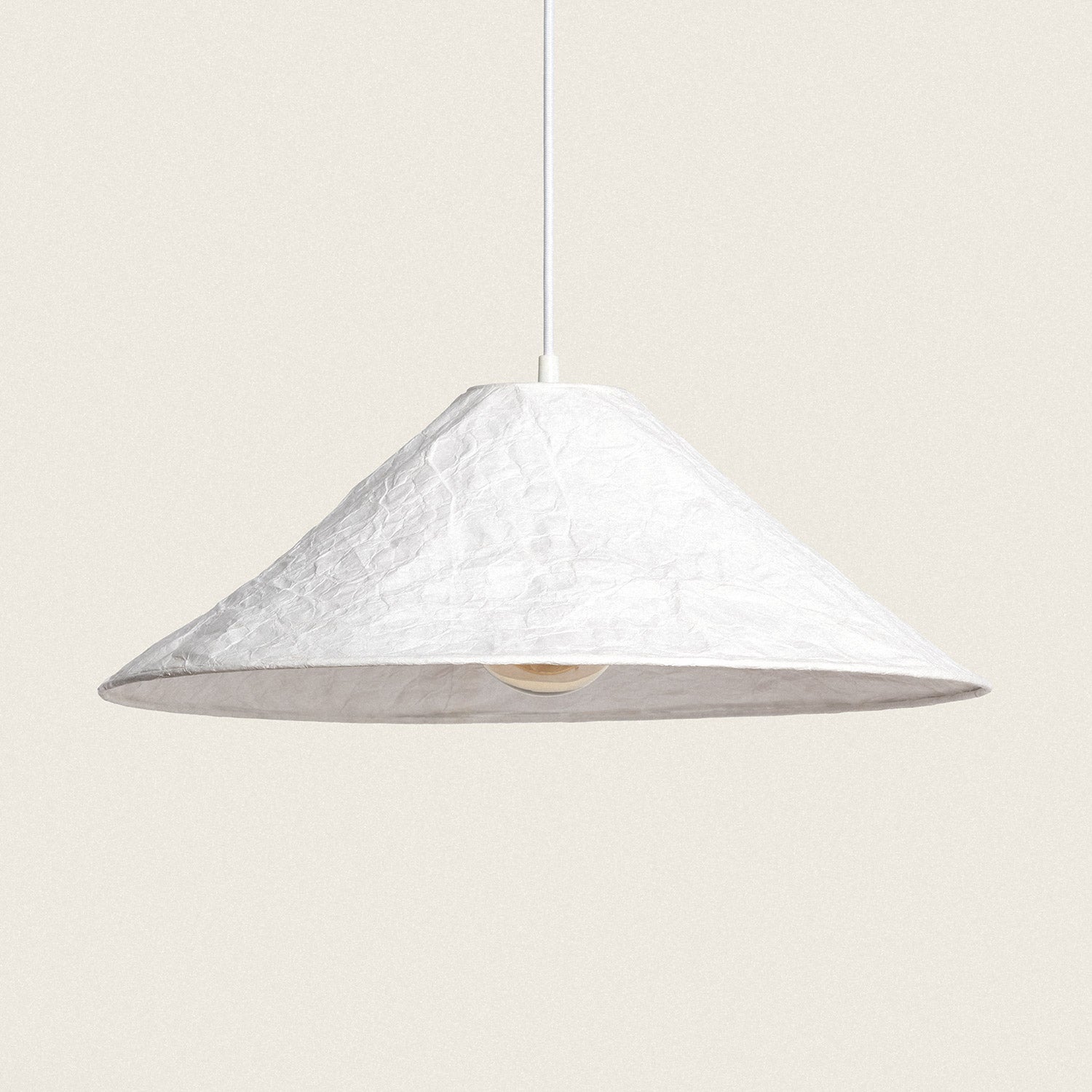 Ledkia Lámpara Colgante Papel Tyvek Rapa Blanco Papier Tyvek | Leroy Merlin