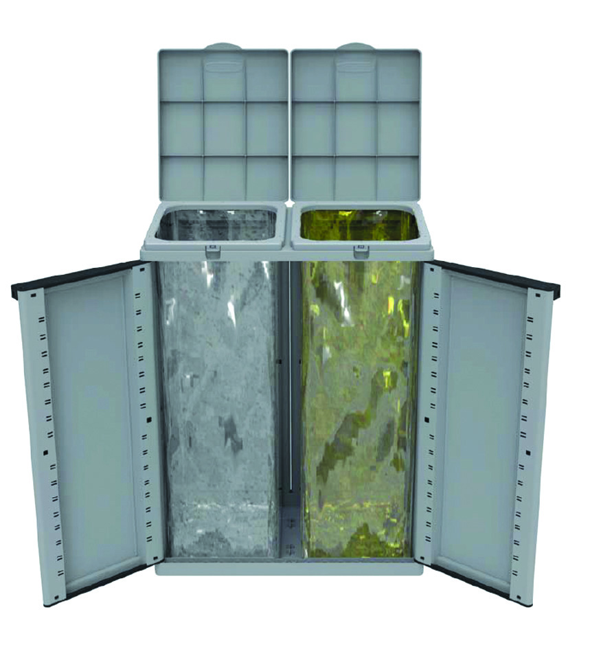 Armario ecoline 2 68x39x88,7cm 8005646030550 75048 ECOLINE | Leroy Merlin