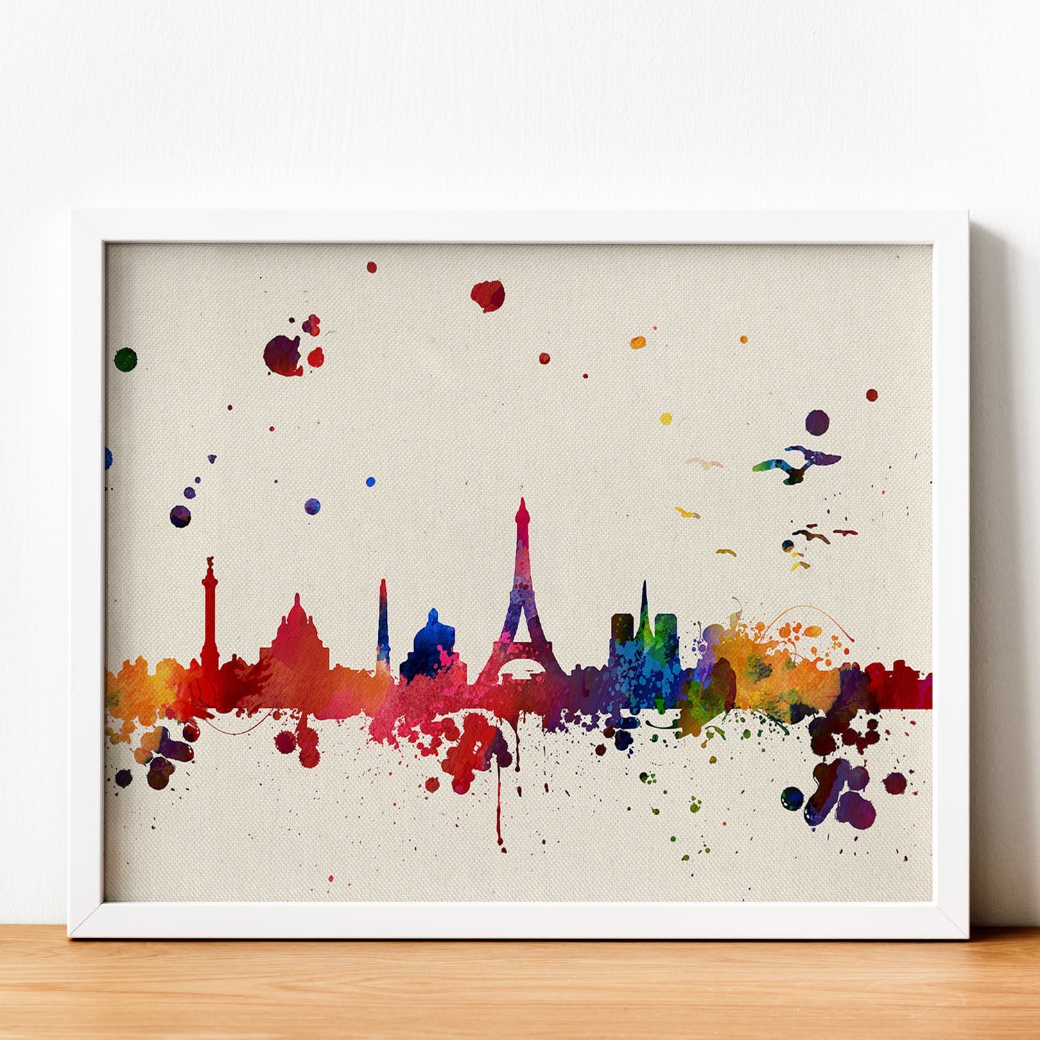 Affiche De Paris. Plaques Et Illustrations Des Villes, Des Communautés ...