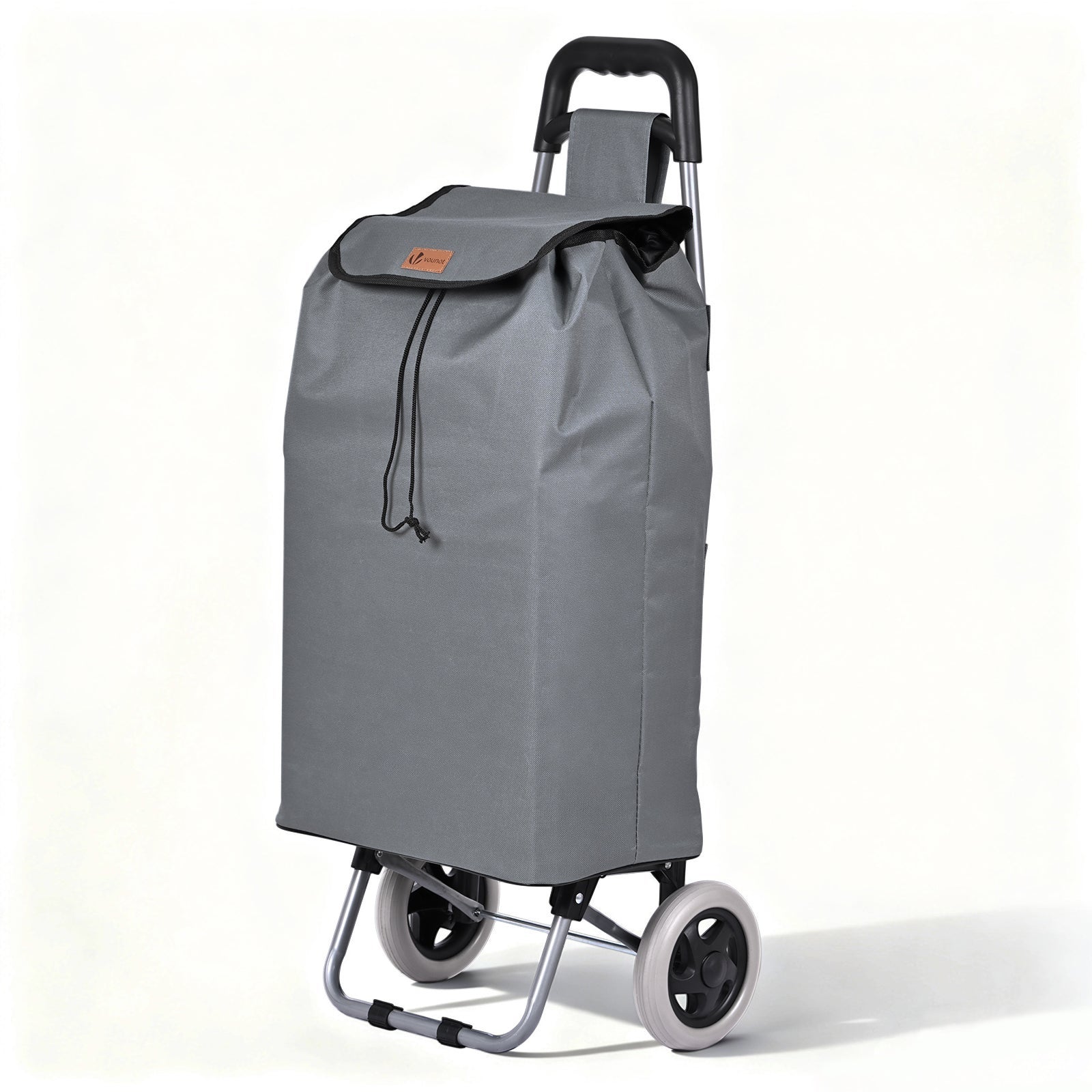 Chariot de courses 2 en 1 pliable 59L - caddie et diable - sac en ...