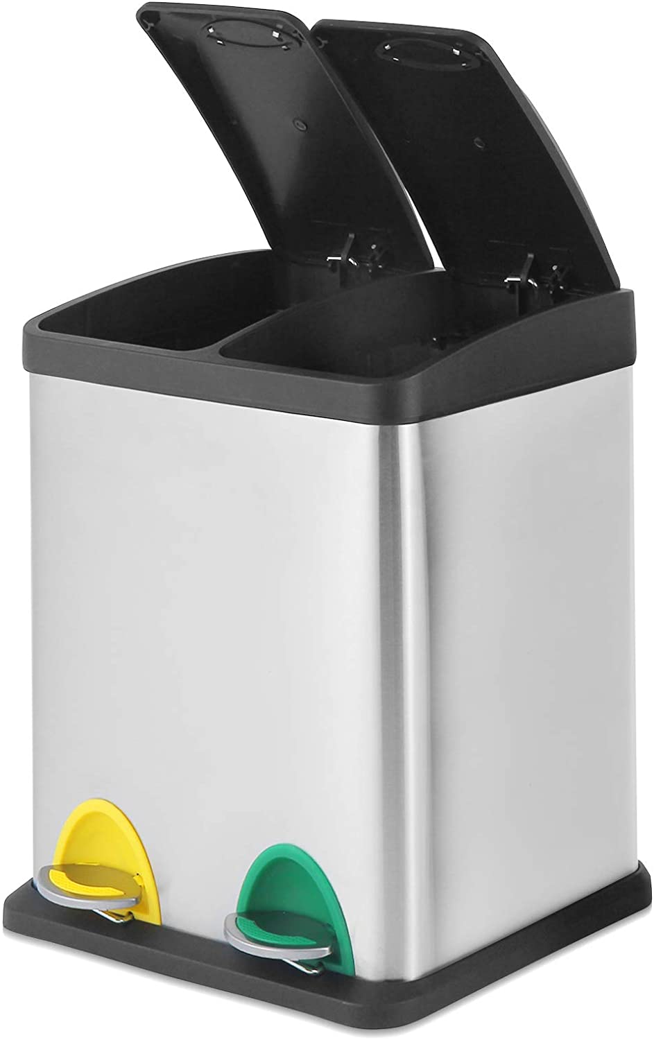 Papelera de reciclaje de cocina con capacidad a elegir 16 litros Cubos ...