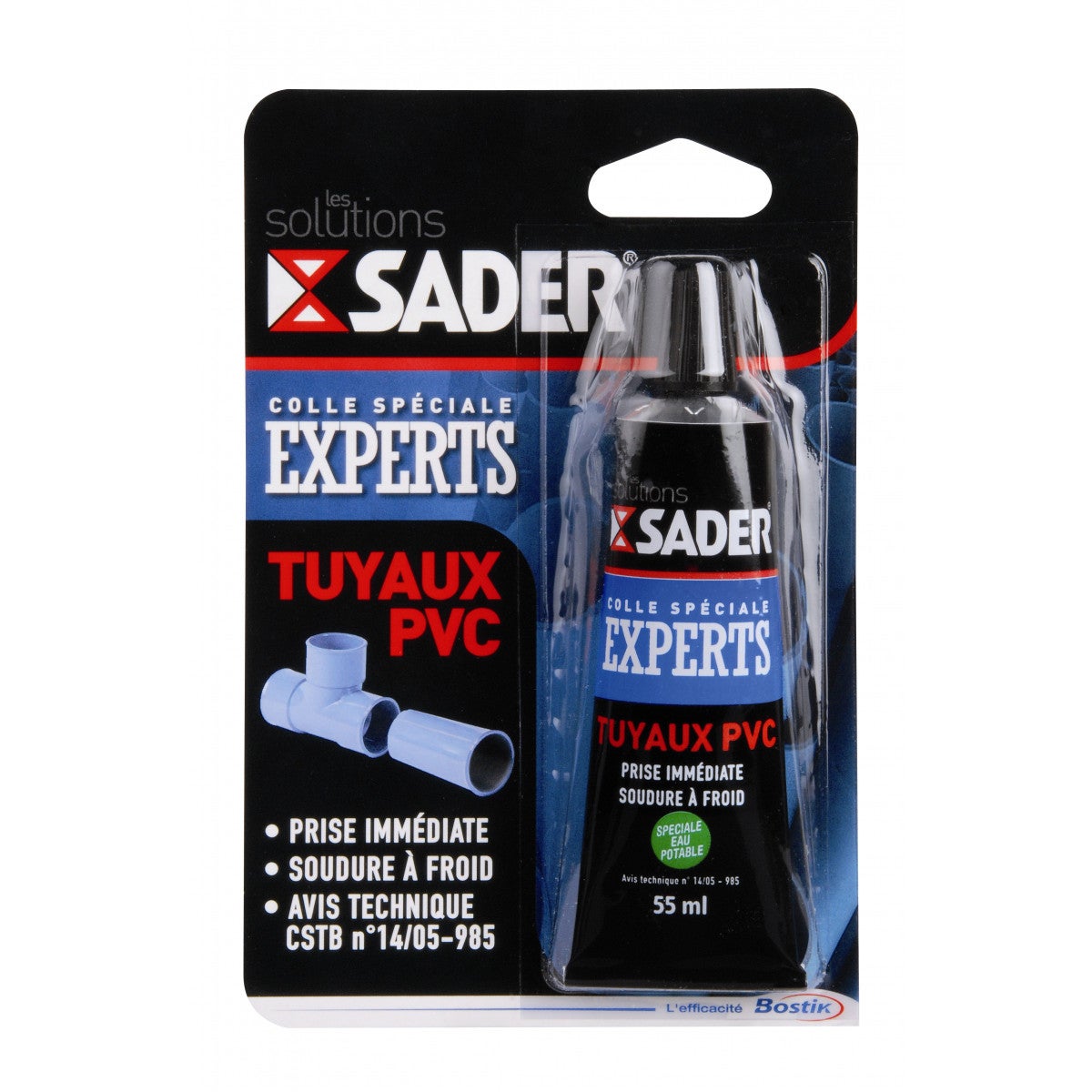 Pegamento para tubos de PVC 55ml | Leroy Merlin