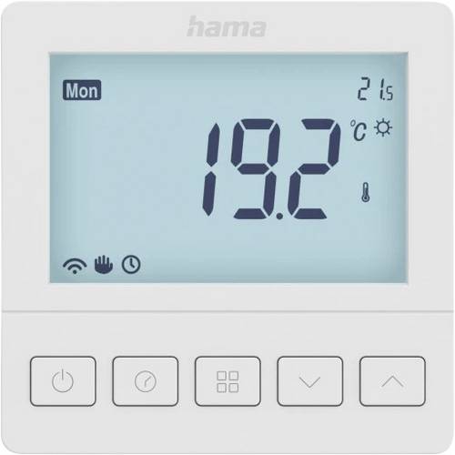 Termostato inteligente para suelo radiante Hama, montaje empotrado ...