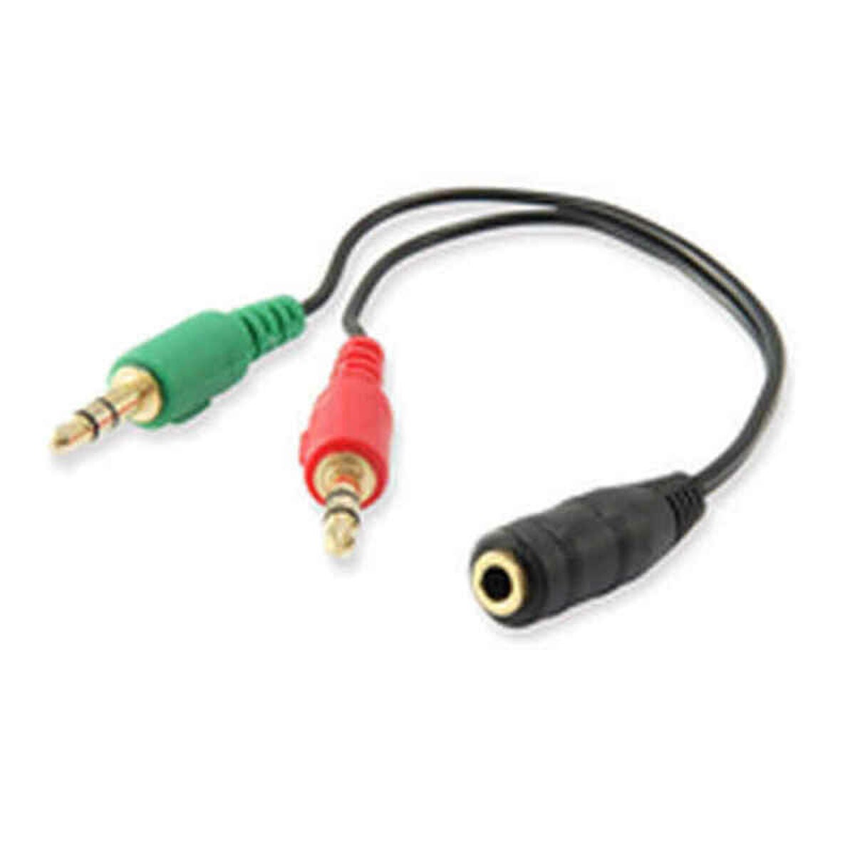 Câble Audio Jack (3,5 mm) Ewent EC1642 0,15 m | Leroy Merlin