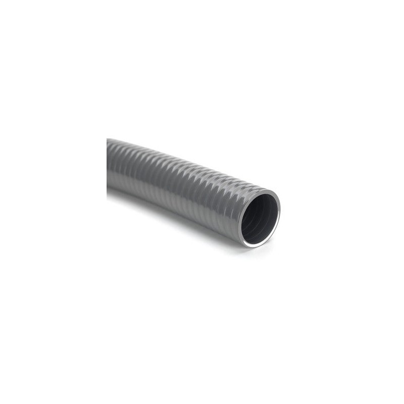 Tubería PVC Flexible hidrotubo Gris, 25mm, 5 metros | Leroy Merlin