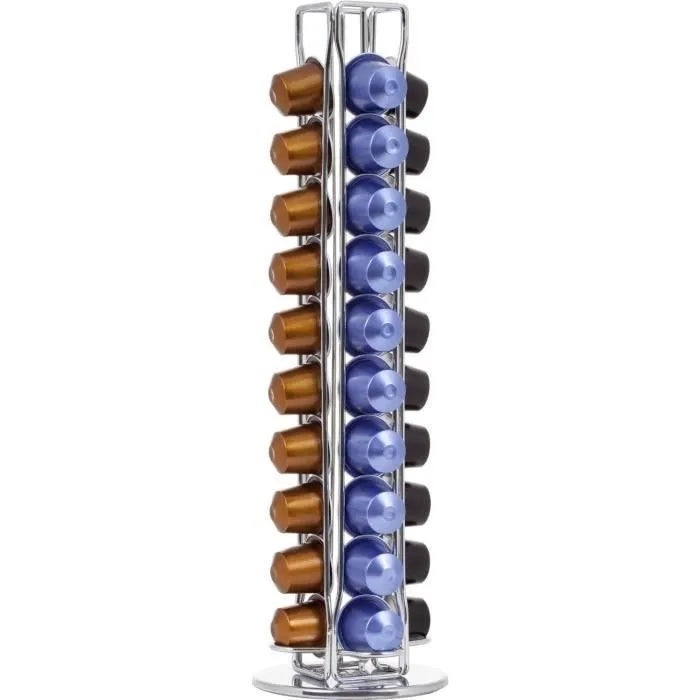 Support Rotatif pour Capsules de Café – Acier Inoxydable – Bleu ...