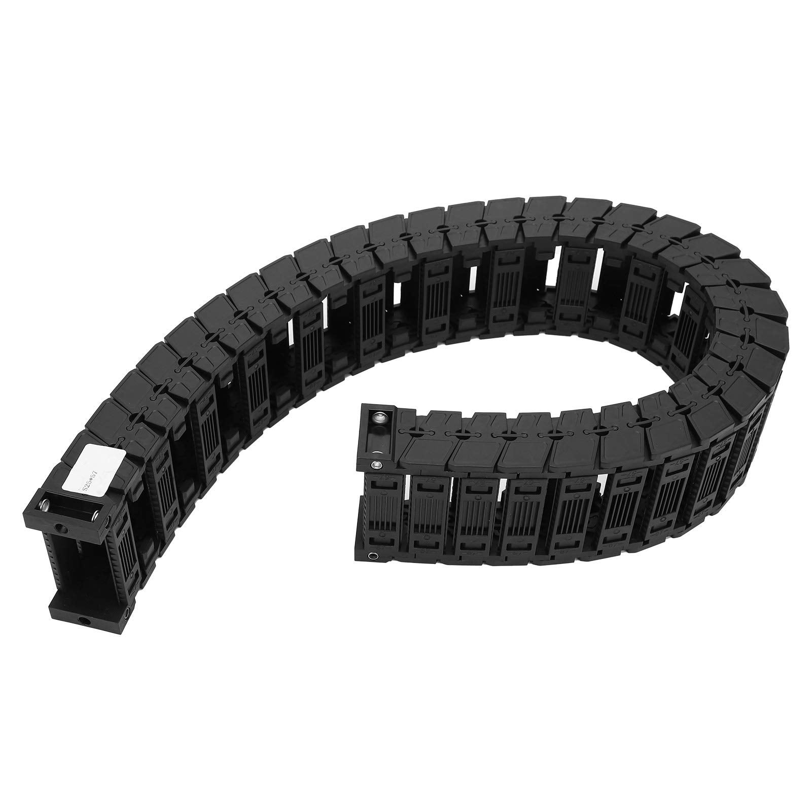 Chaîne porte-câbles à faible bruit, série de câbles de remorquage de ...