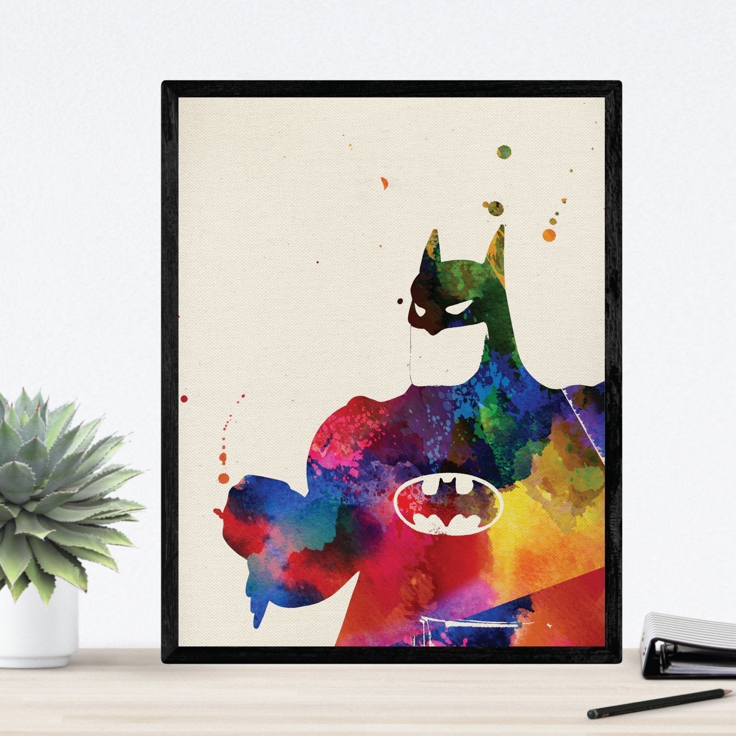 Set De Tres Láminas Para Enmarcar Batman. Pack De Posters De Batman ...