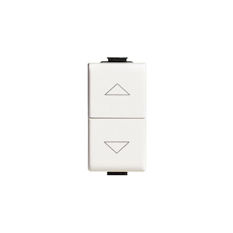 Bouton Poussoir Double 1P (NO) + 1P (NO) 10A 250Vac Bticino Matix ... Bouton Poussoir Double 1P (NO) + 1P (NO) 10A 250Vac Bticino Matix ...