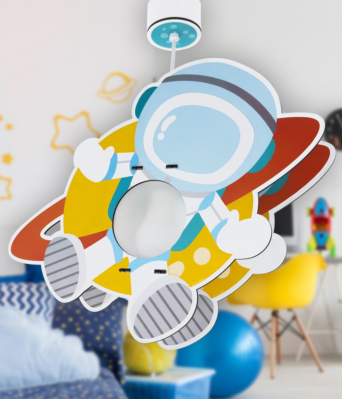 Lámpara de techo infantil Astronauta - eco friendly | Leroy Merlin