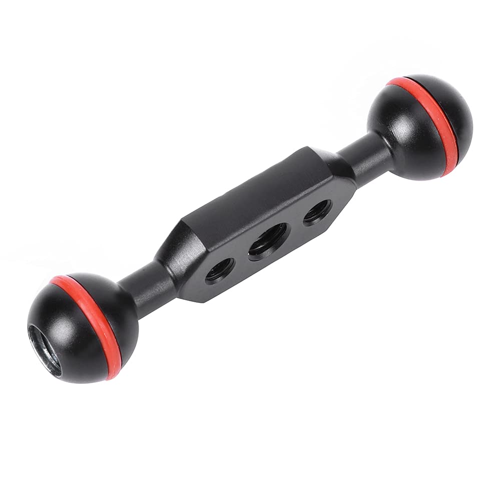 Bras d'éclairage à double rotule en alliage d'aluminium, support d ...