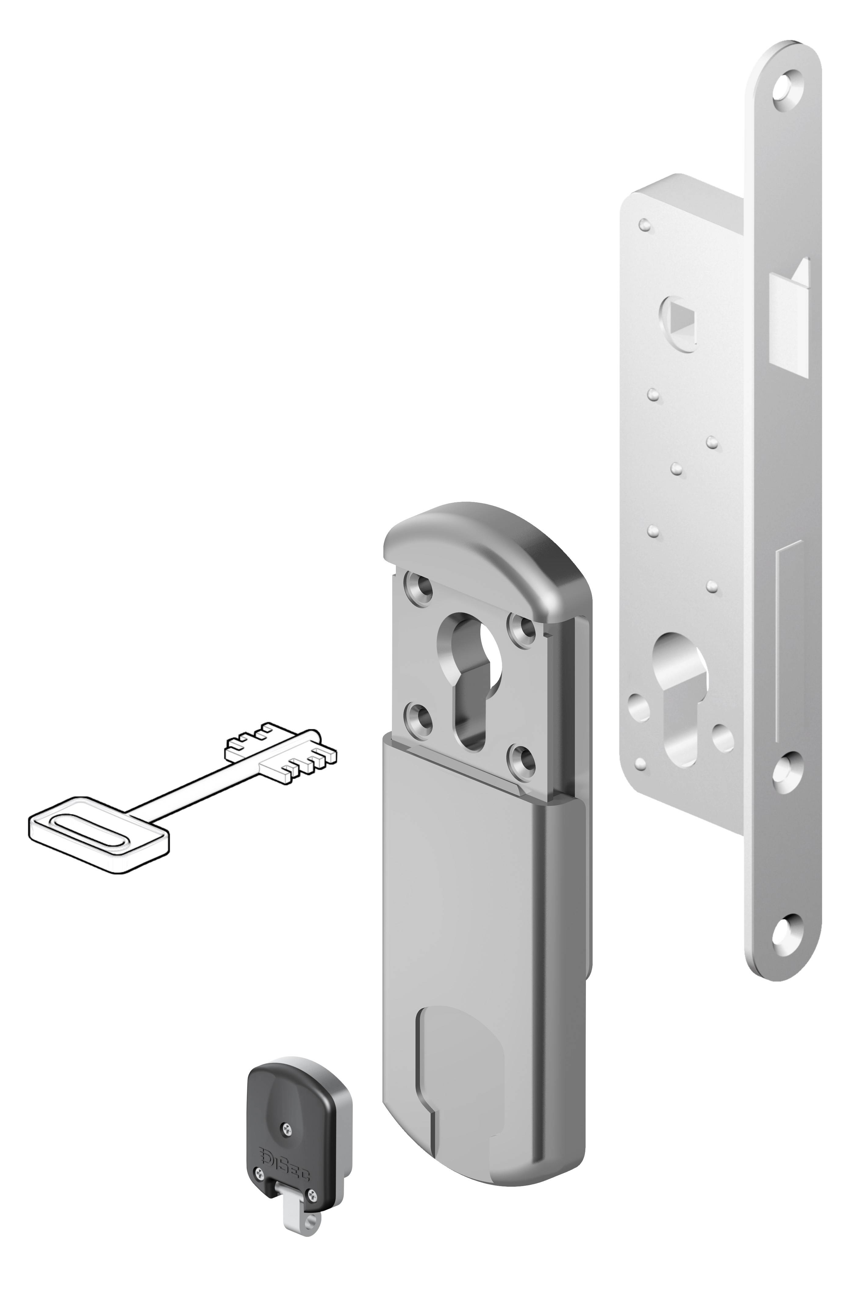 PROTECTOR MAGNÉTICO MG 310 CILINDRO CROMADO | Leroy Merlin