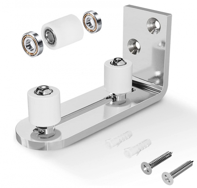 Guide au Sol Guide Porte Coulissante Guide de Porte Montage Mural ...