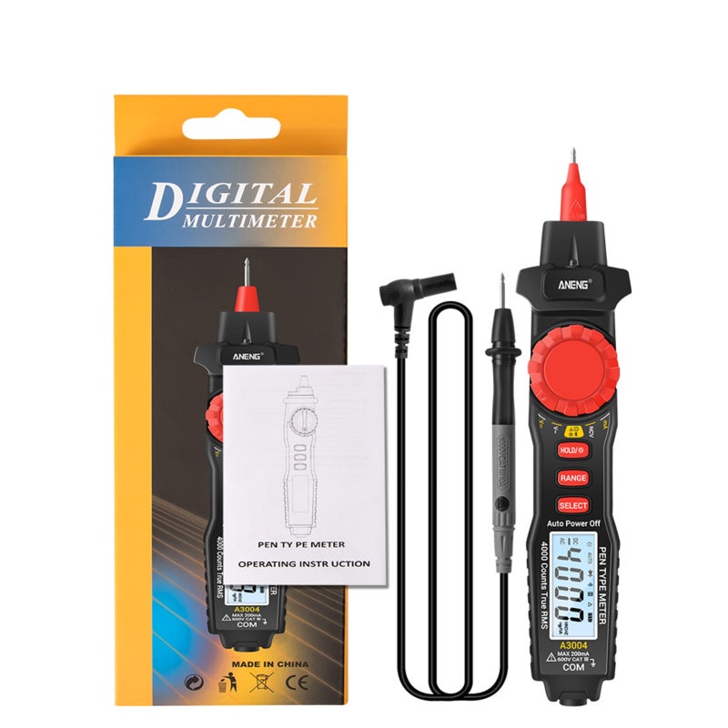 Multimetro a penna ANENG A3004 NCV – misura tensione/corrente AC/DC ...