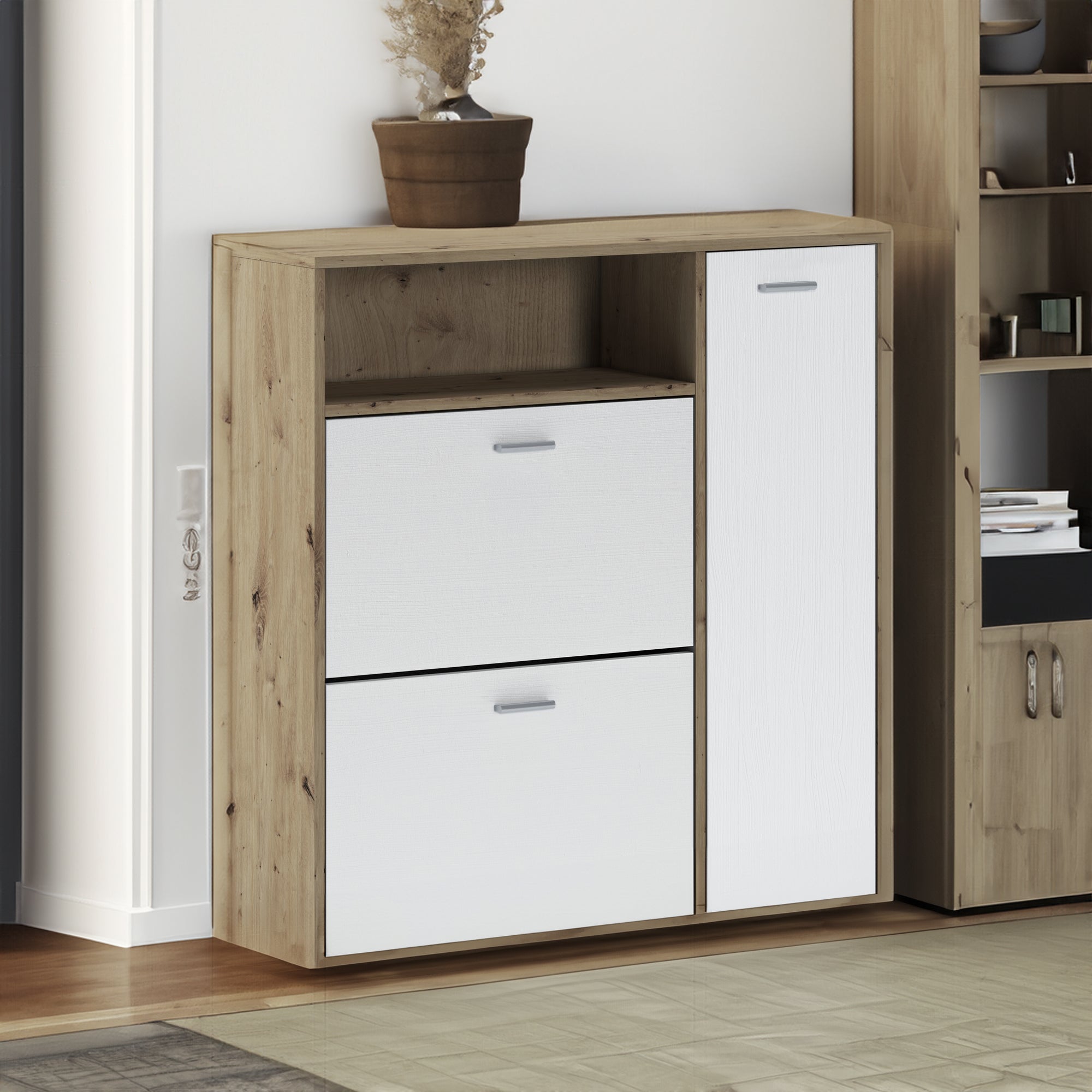 Meuble d'entrée Adriatico, Crochet d'entrée, Composition pour l'atrium ...