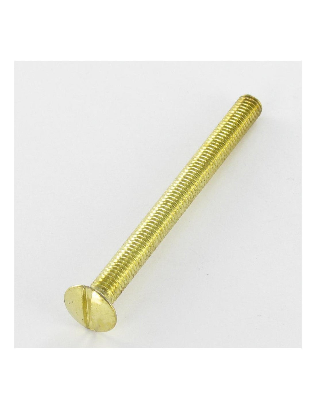 Vis métaux Tête fraisée bombée TFB Fendue M5X35 Acier laitonne-1 piece ...