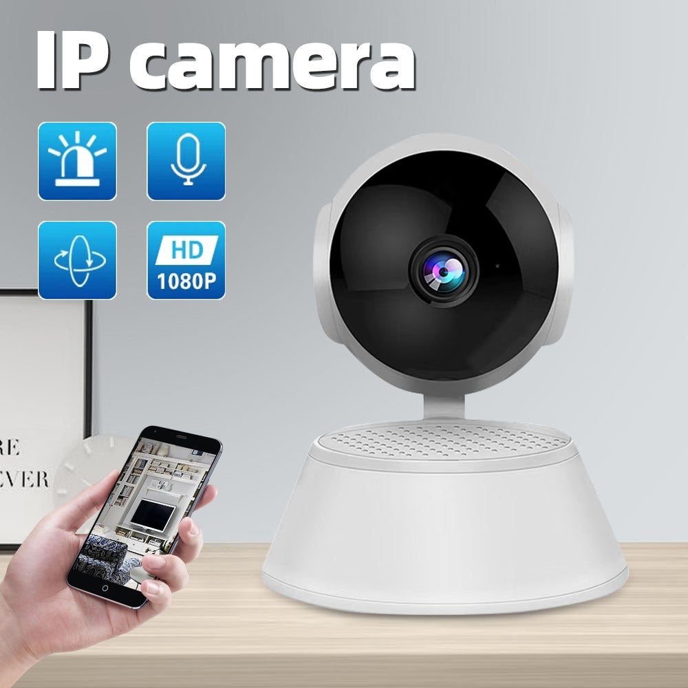 Caméra de surveillance GUUDGO Caméra IP 1080P WIFI 360° IP66 Vision ...