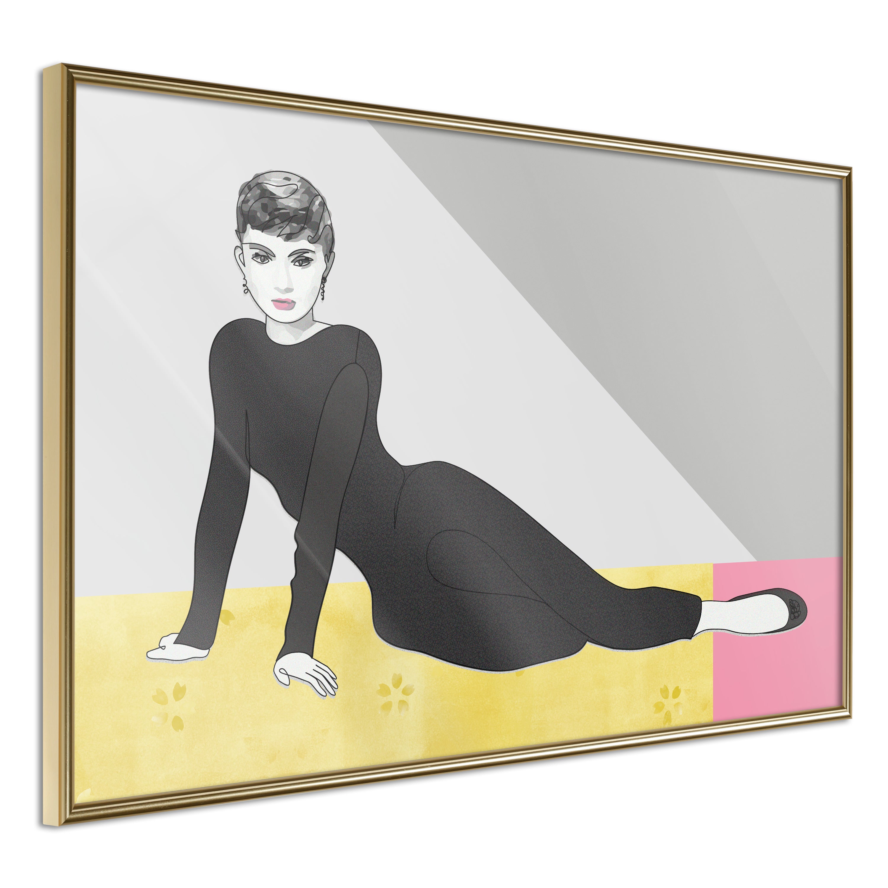 Poster et affiche - Elegant Audrey - 30x20 | Leroy Merlin