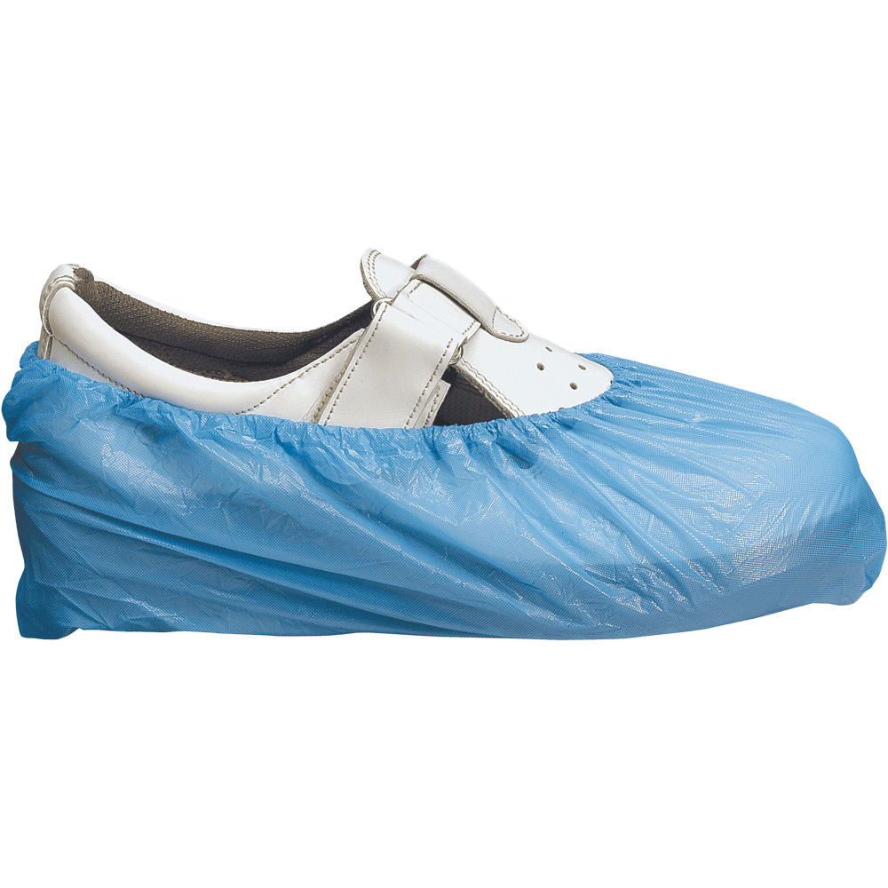 RENUK jetables couvre-chaussures bleu 100pcs/paquet | Leroy Merlin