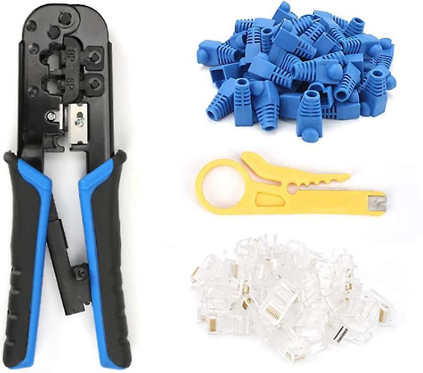 Strumento per crimpare cavi Ethernet, crimpatrice di rete RJ45 RJ11 ...