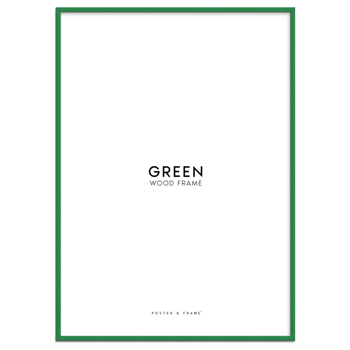 Frame - Green Wood Frame Acrylic | Leroy Merlin