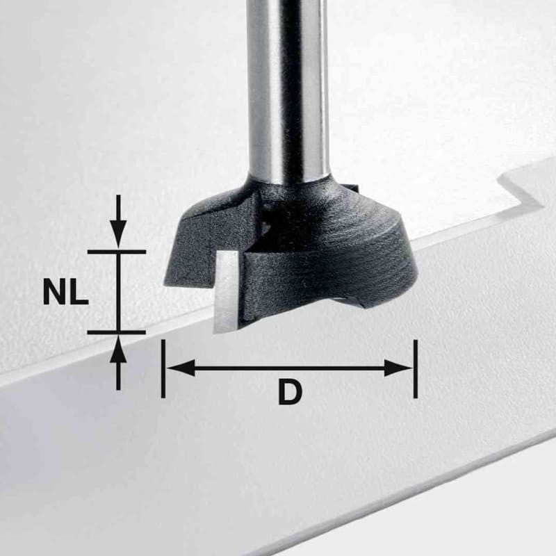 Fraise à surfacer S8 HW MFK - FESTOOL 500368 | Leroy Merlin