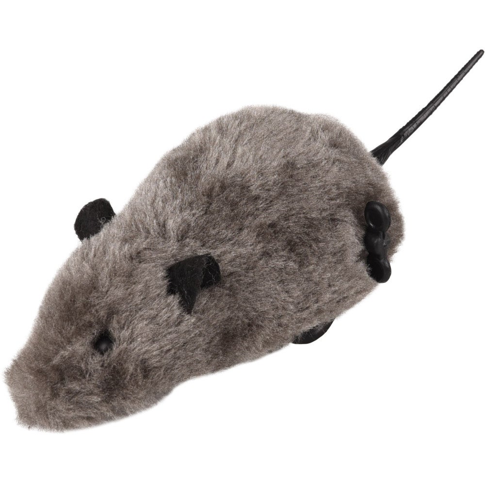 Jeux souris Asher 17 cm remontable couleur aléatoire pour chat | Leroy ...
