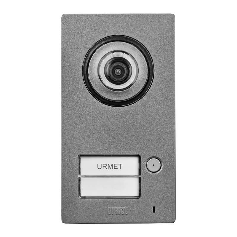 Platine de rue Mikra 2 pour kit vidéo mini note Urmet - Gris | Leroy Merlin