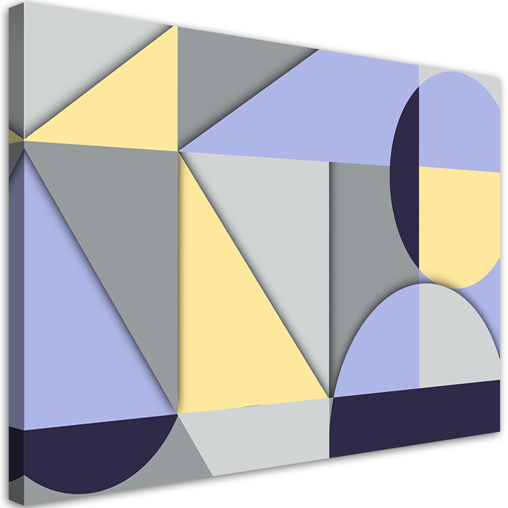 Tableau décoratif Formes géométriques de l'abstraction 60x40 | Leroy Merlin