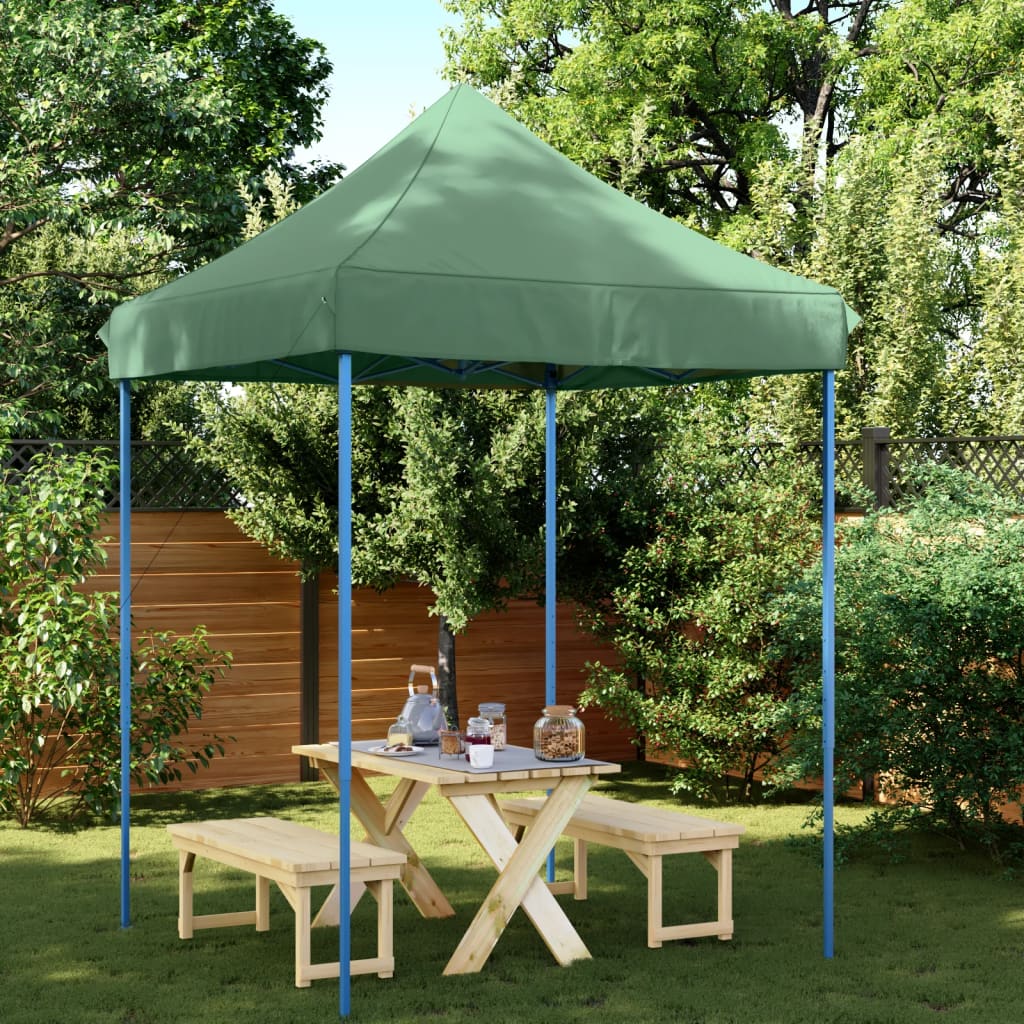 Tente de réception pliable escamotable vert 200x200x306 cm | Leroy Merlin