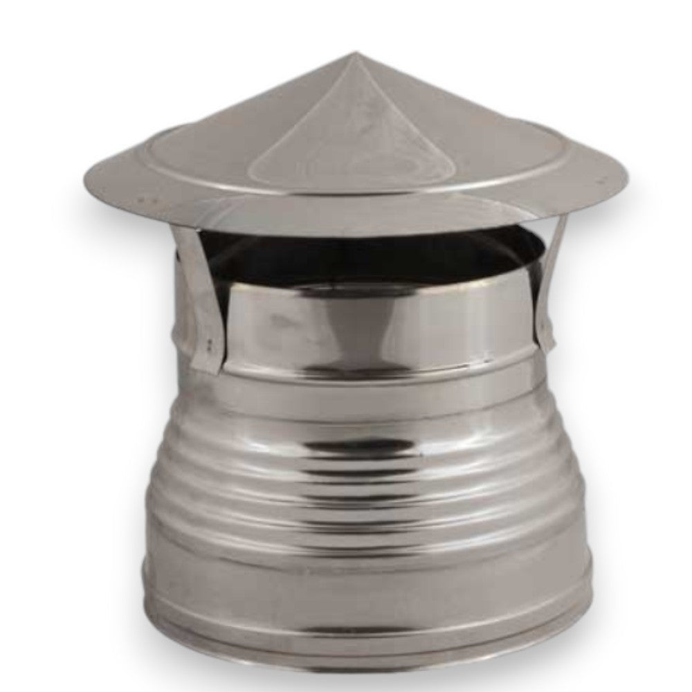 Chimenea de doble pared con aislamiento de lana de roca - Tamaño Ø 18/ ...