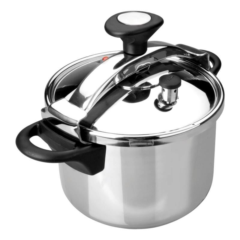 Cocotte minute 12l ontime classic avec panier inox TA988052P | Leroy Merlin