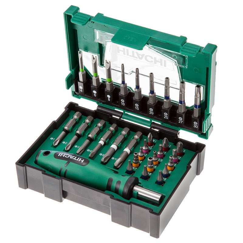 BIT BOX 31 PCS SECURITY BIT BOX (BOX II) HIKOKI | Leroy Merlin