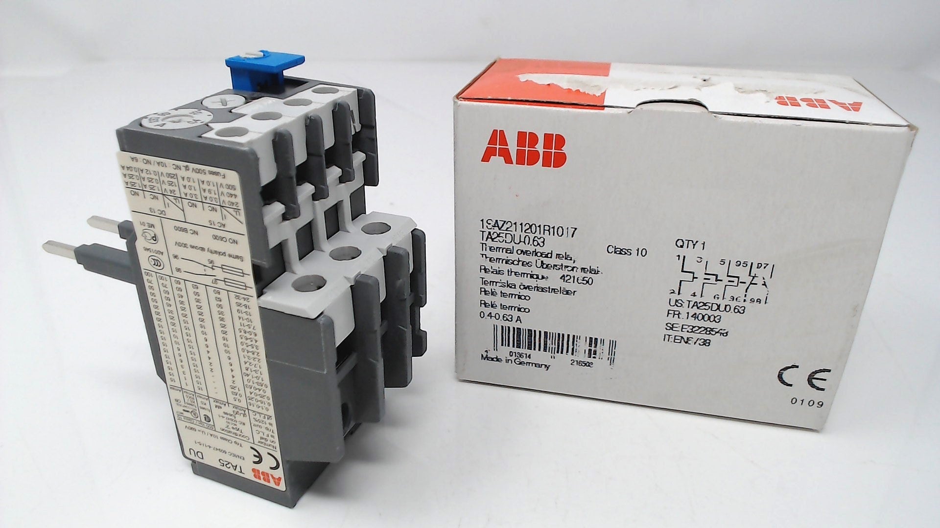 Abb ta 25 du 0,40- 0,63a rele' termico serie ta en 673 8 | Leroy Merlin