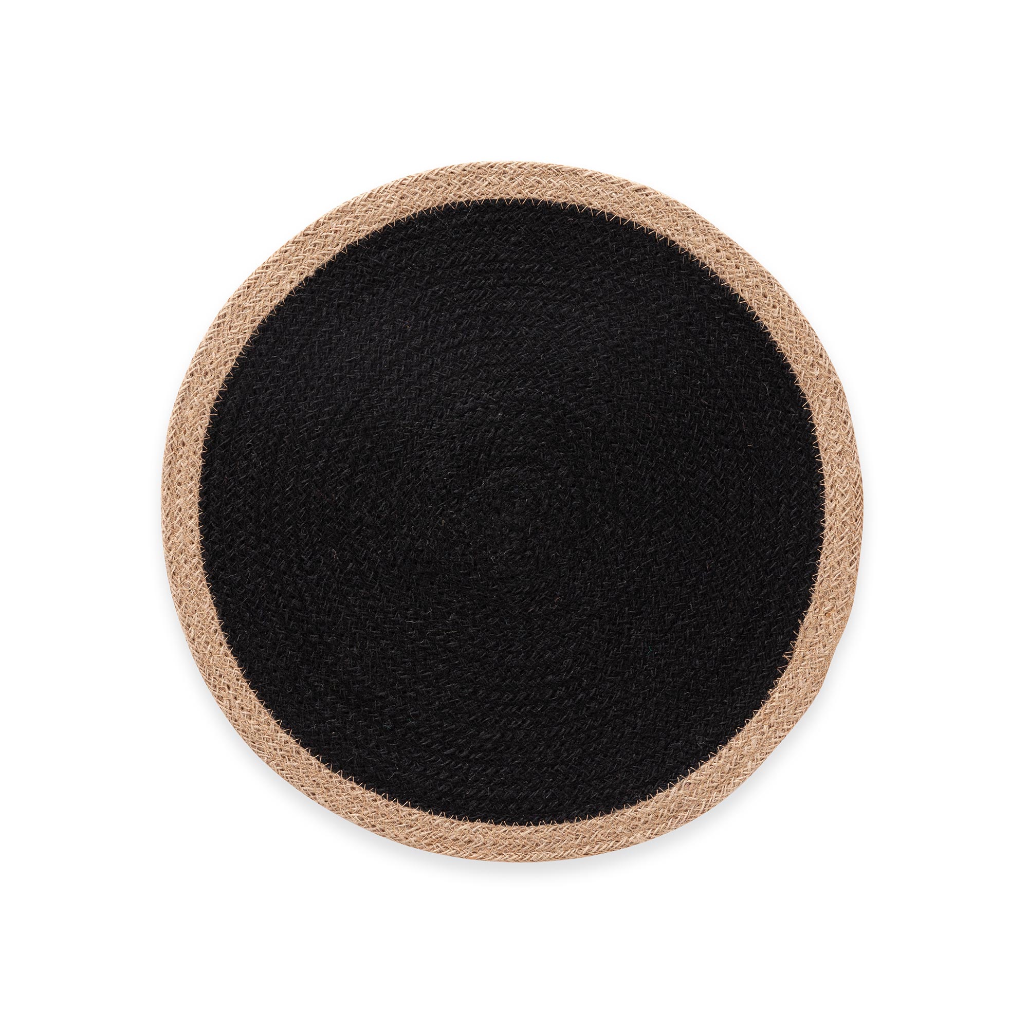 Lot de 2 sets de table ronds en jute 38x38 cm | Leroy Merlin