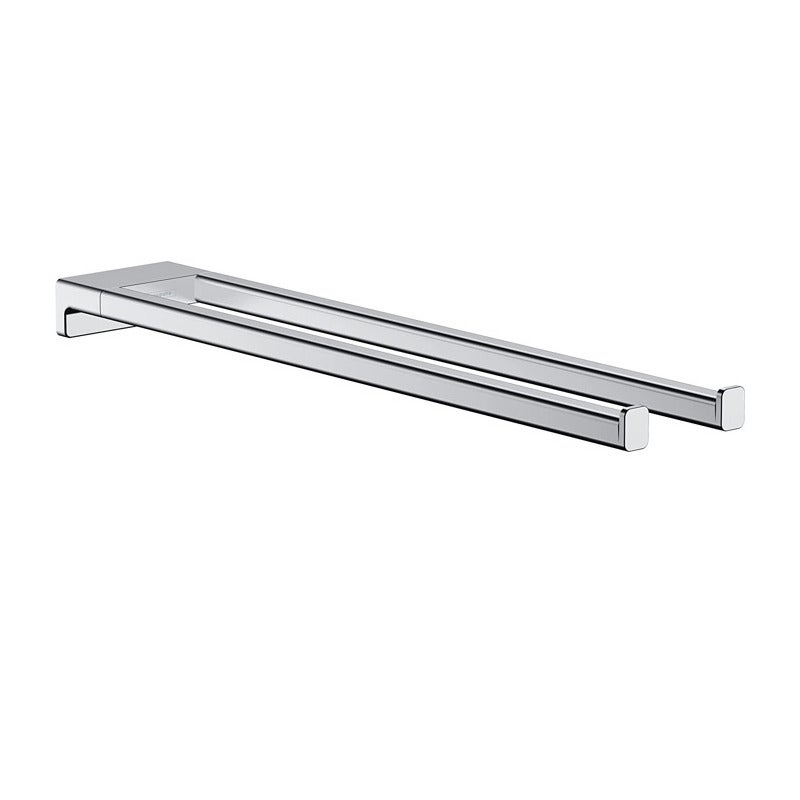 Hansgrohe AddStoris Toallero de dos patas 450 mm, Cromo (41770000 ...
