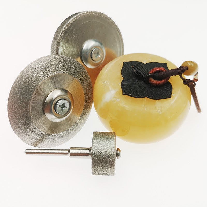 Meule à manche diamanté, petite meule, meule à double biseau, meuleuse ...