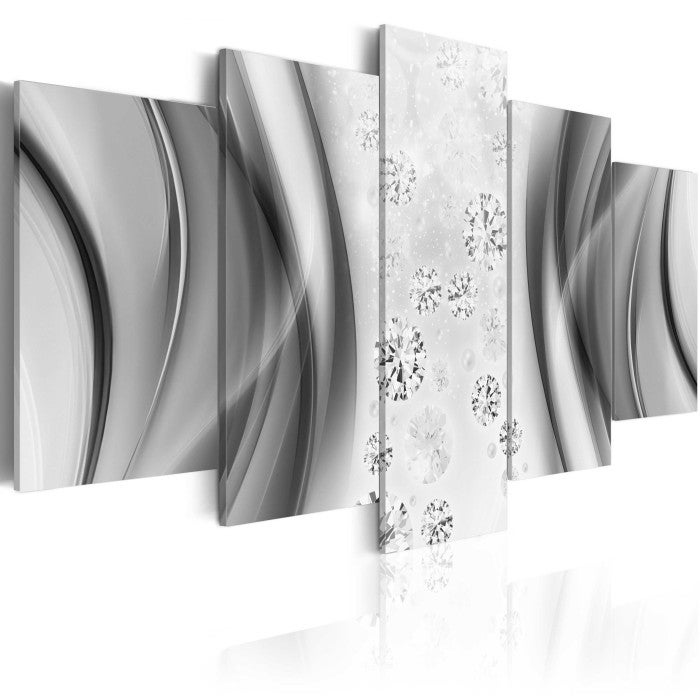 Tableau Imprimé "Diamonds Waves" 100 x 200 cm | Leroy Merlin