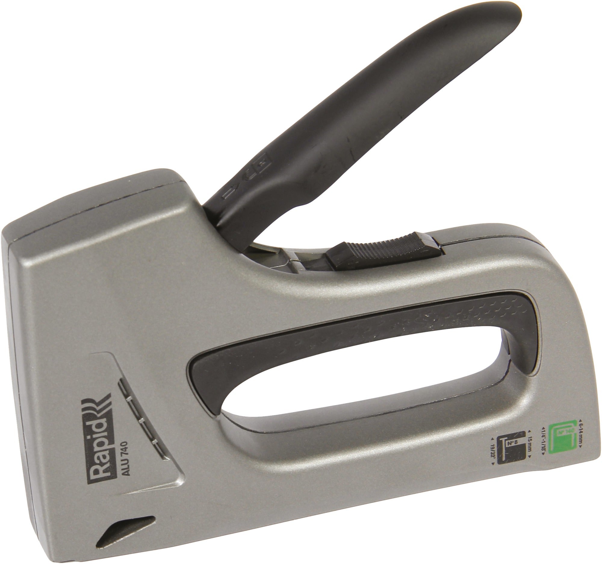 Rapid PRO ALU740 Graffatrice Manuale 2-in-1 per Graffette n. 140 e ...
