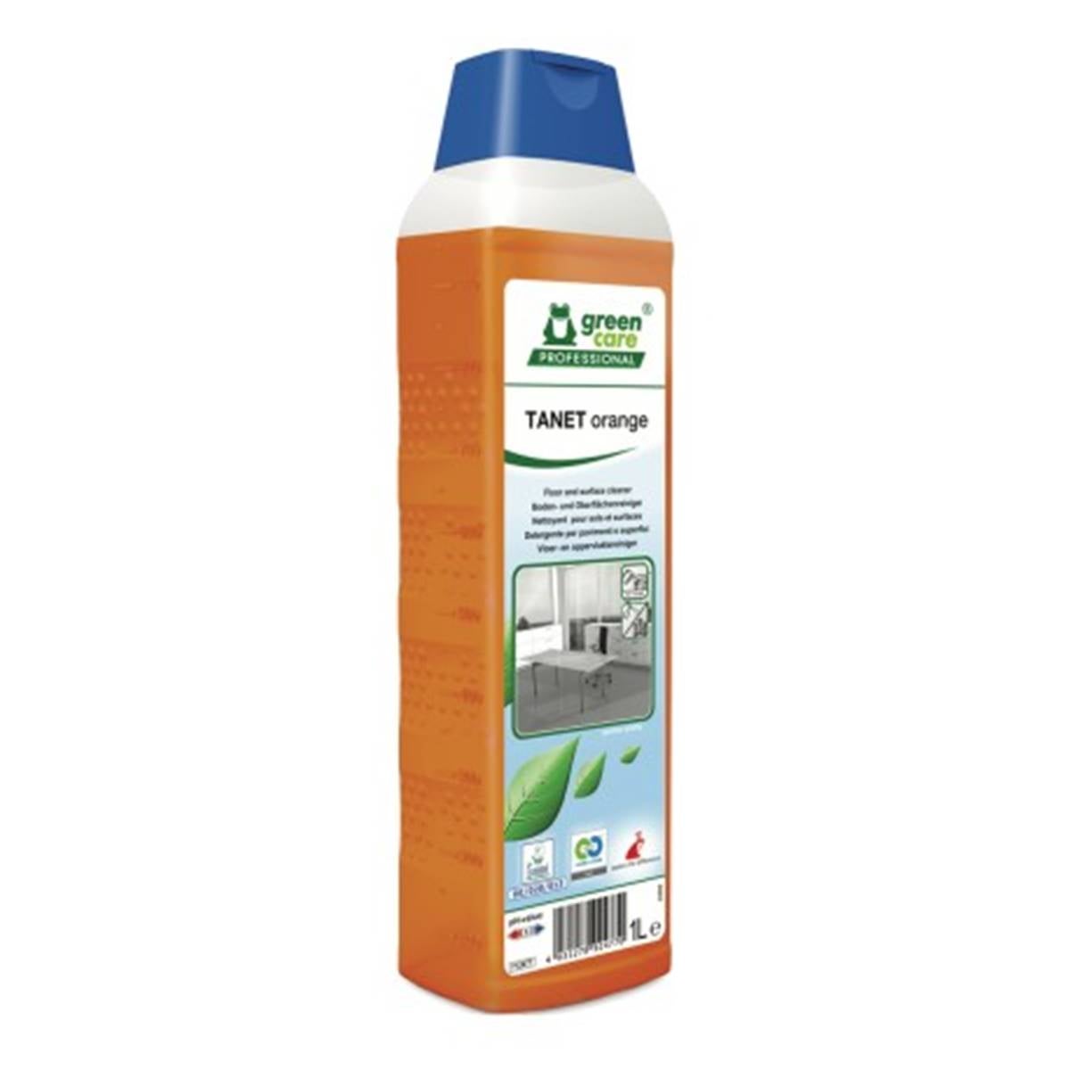 Nettoyant TANET Orange multi-usages Ecolabel - Bidon 1L - Green care ...