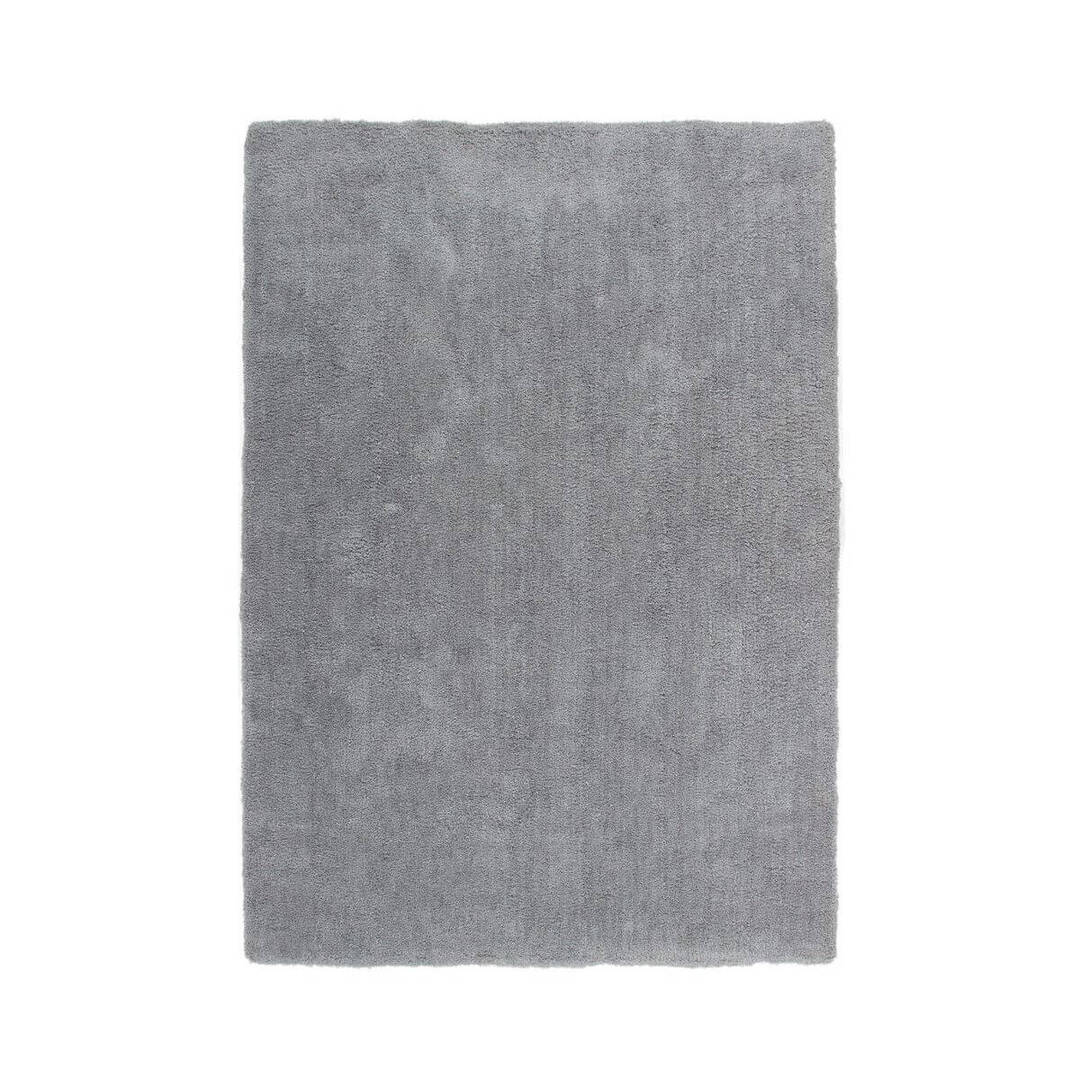 Tapis uni design en polyester Argenté 80x150 LALEE | Leroy Merlin