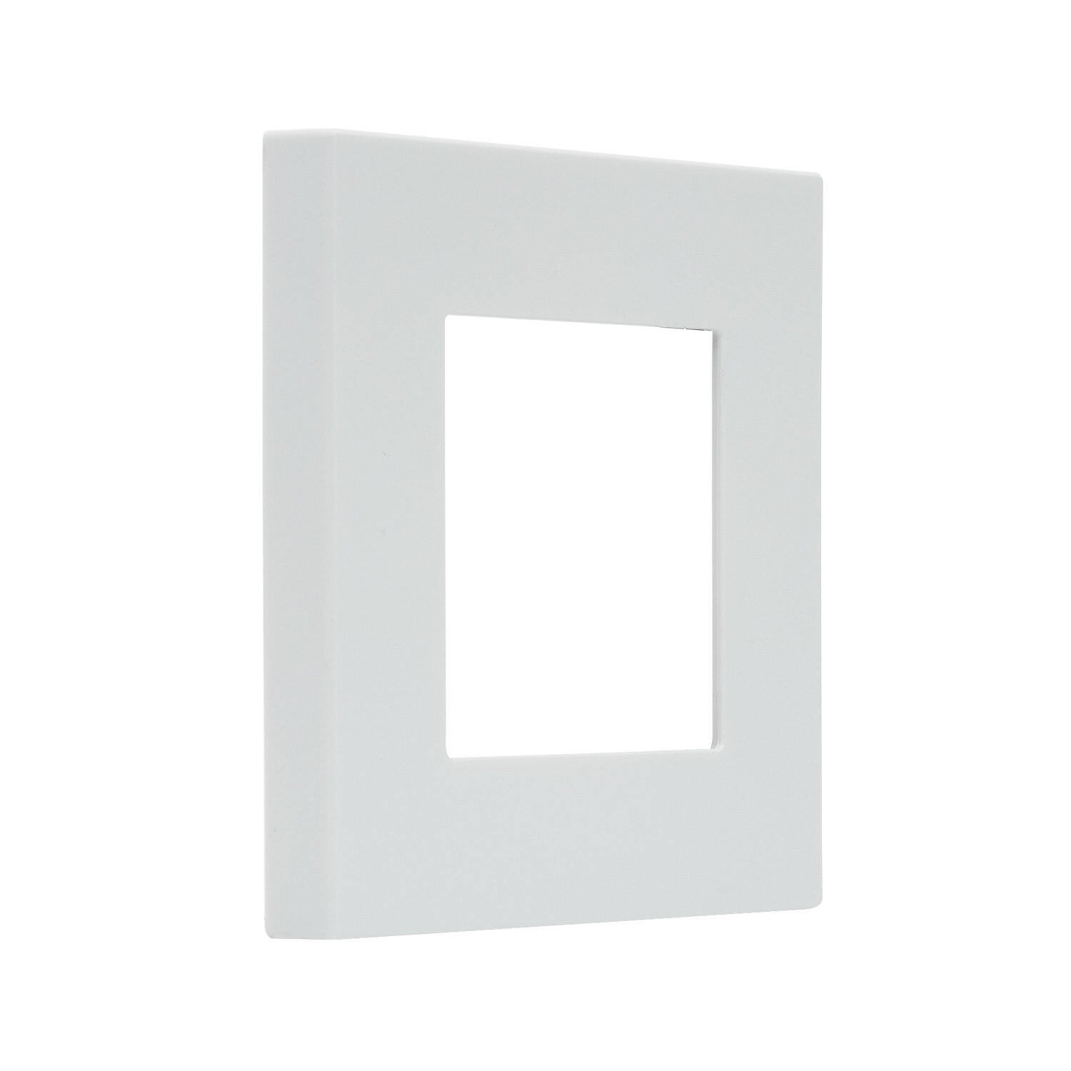 Cadre PC 1 Emplacement Modern Blanc pour interrupteur tactile moderne ...