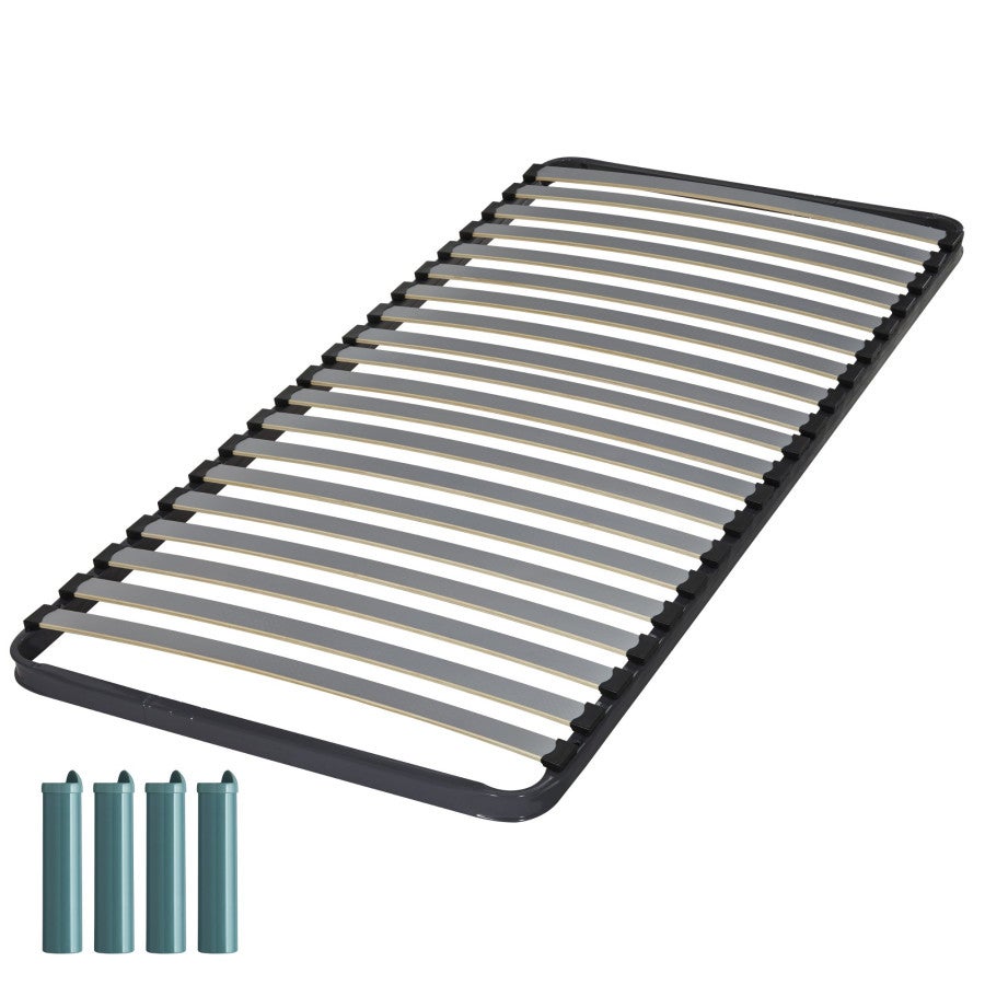 Sommier à lattes + pieds 90x200 Epsilon - 20 lattes bois - Fabrication ...