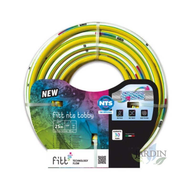 Tuyau d'arrosage NTS Tobby 19 mm 3/4'' 50 mètres | Durable et ...