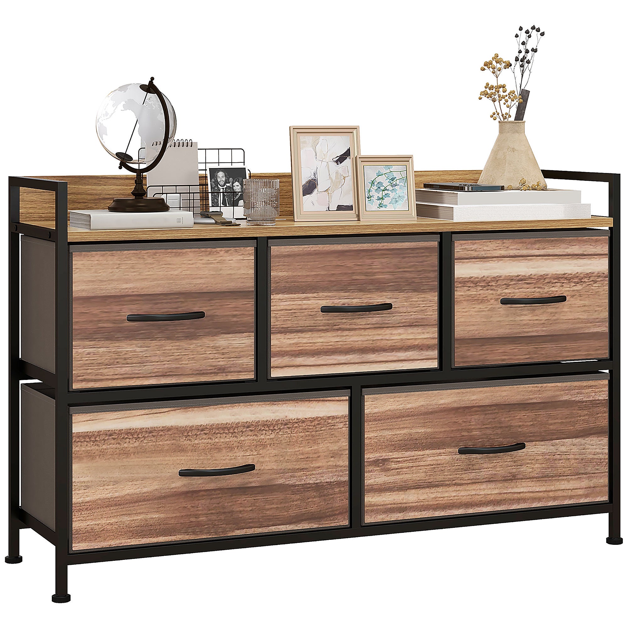 Commode Tissu non tissé (100% polyester) HOMCOM | Leroy Merlin