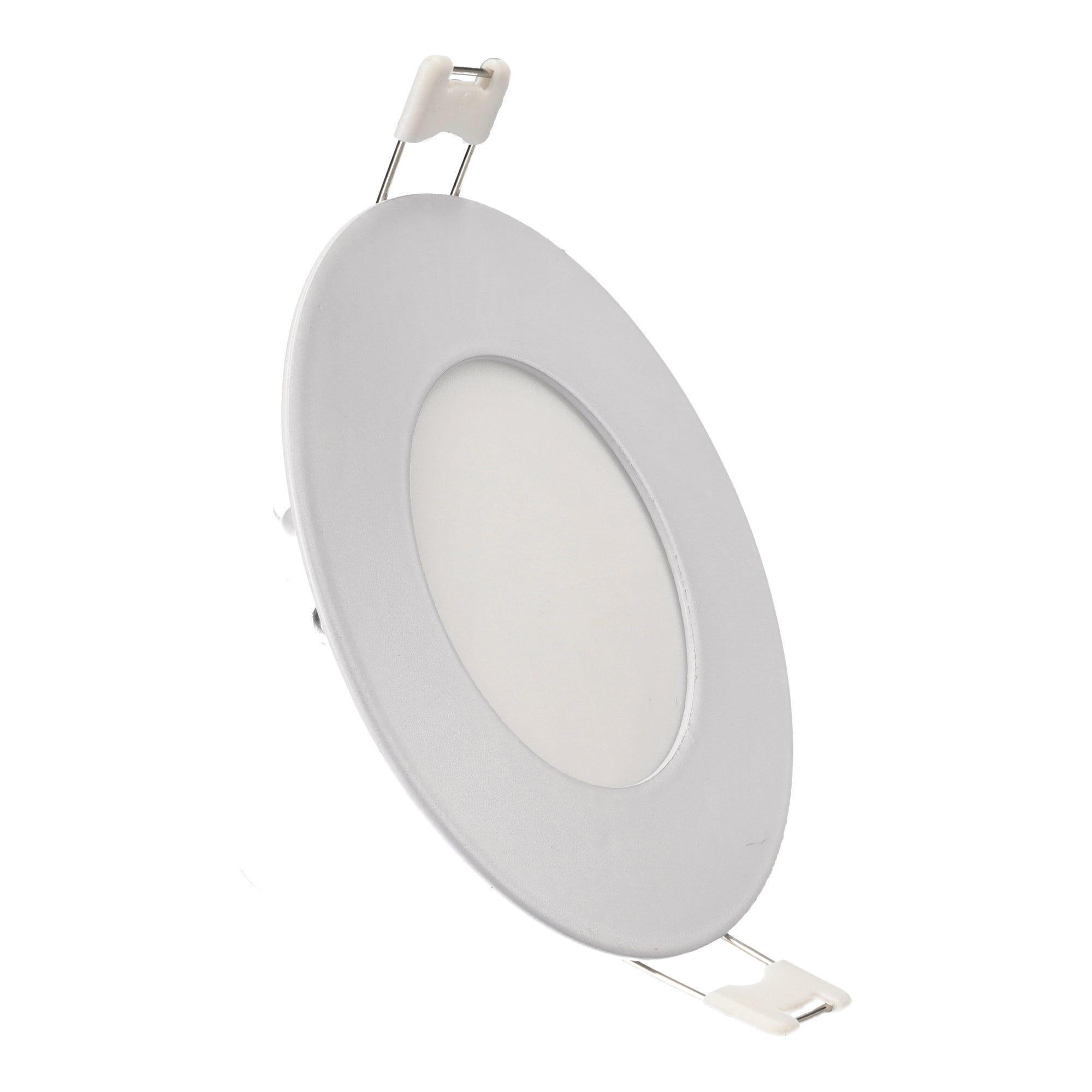 Jandei Downlight led redondo empotrable 12V, 3W, Luz Fría 6000K. Marco ...