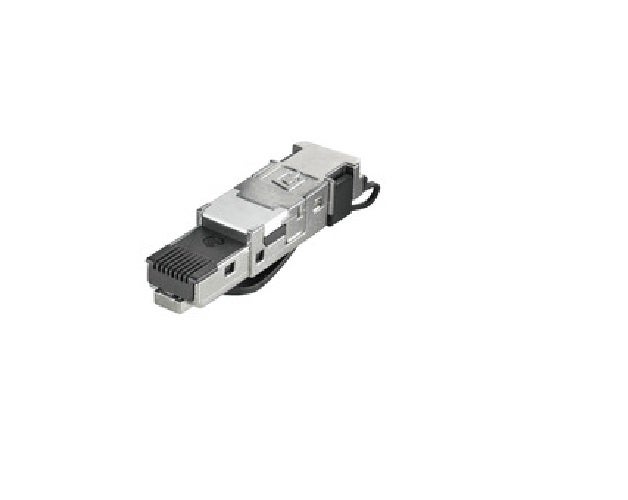 Conector RJ45 IDC, Cat. 6A / Clase Ea (ISO/IEC 11801 2010), 8 polos, 4 ...